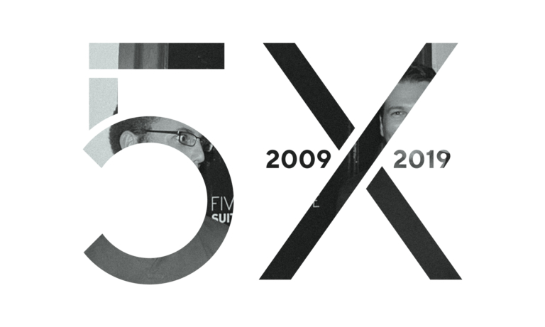 The Commemorative Anniversary Logo - Five Creative