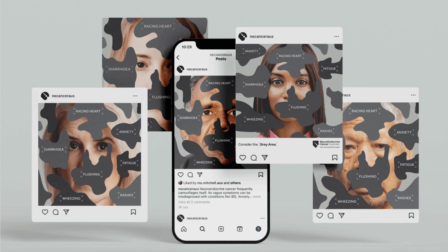 NECA - Camouflage Campaign - Five Creative